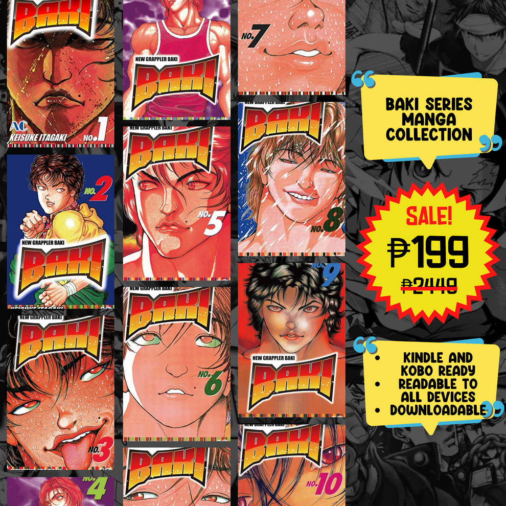 Baki Manga Collection | Complete Series | English | Digital Download ...