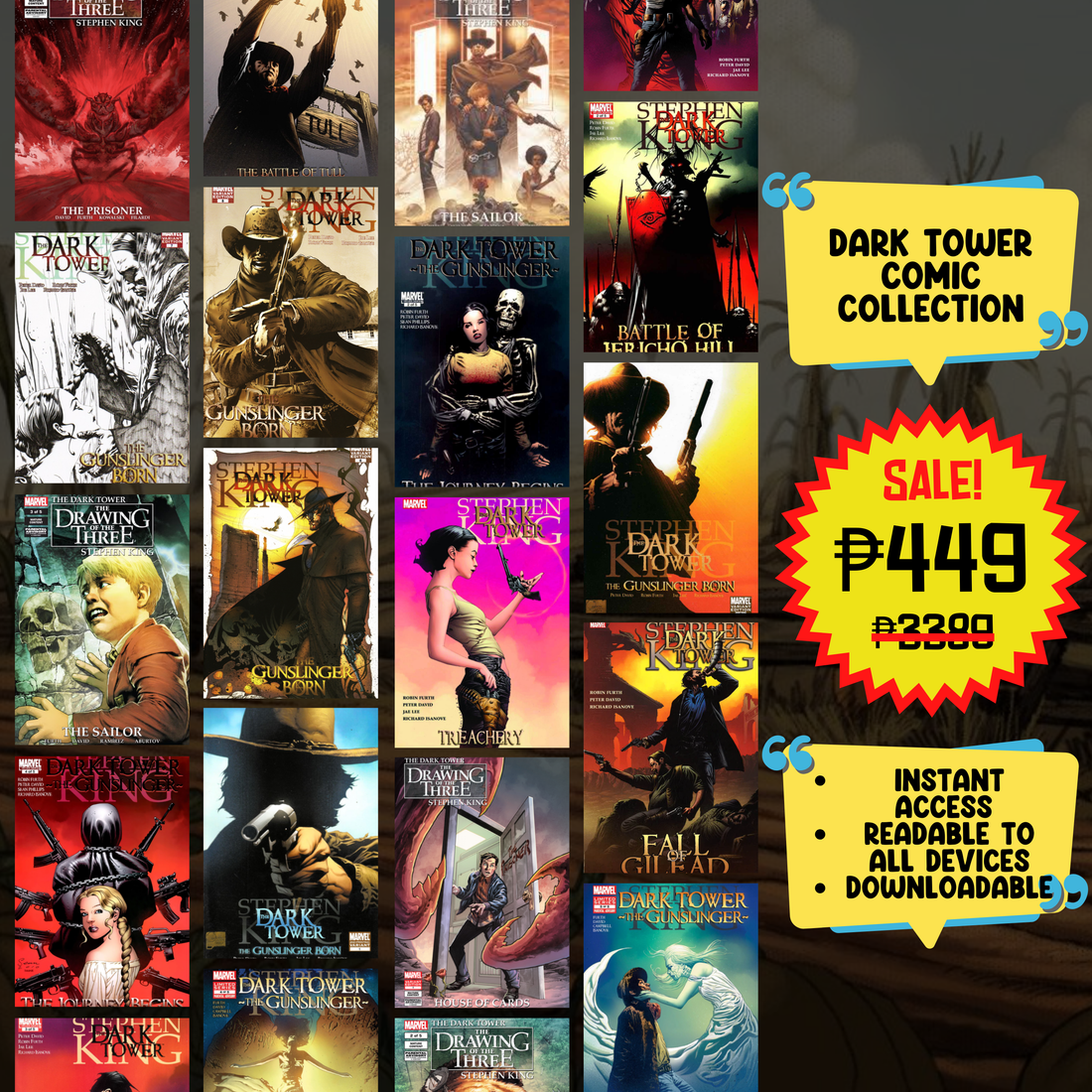 The Dark Tower Comics | Complete Digital Collection | Stephen King Gra ...