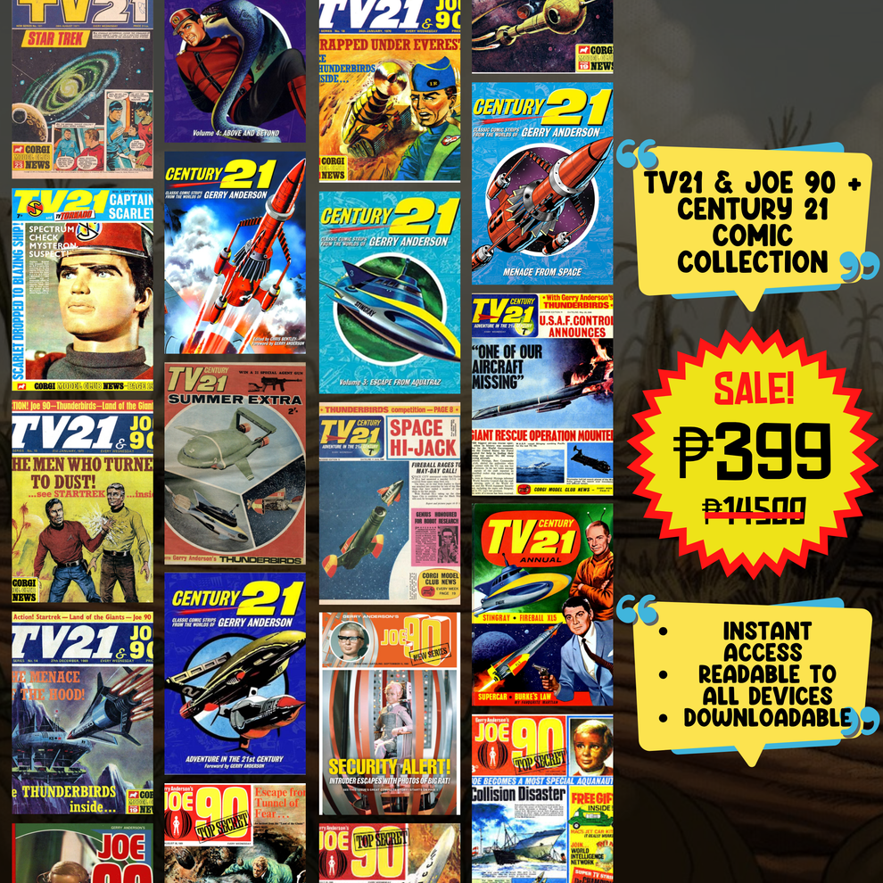 TV21 & Joe 90 + Century 21 Magazine Collection | Digital Download | Cl ...