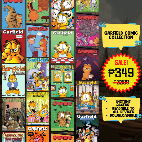 Garfield Comics Collection | Digital Download | Classic Humor | Jim Da ...