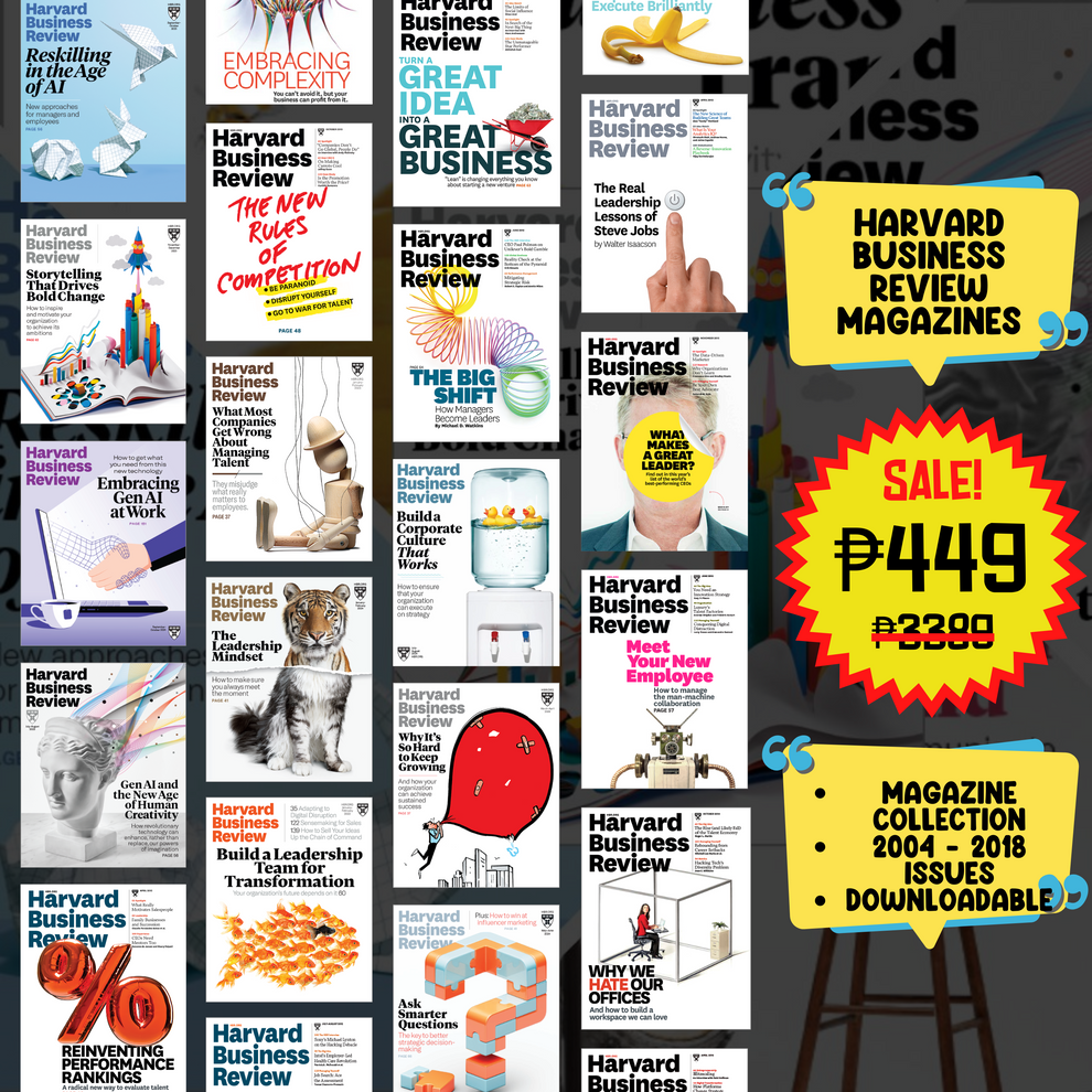 Harvard Business Review Magazines Digital Collection | 2004-2018 | Com ...