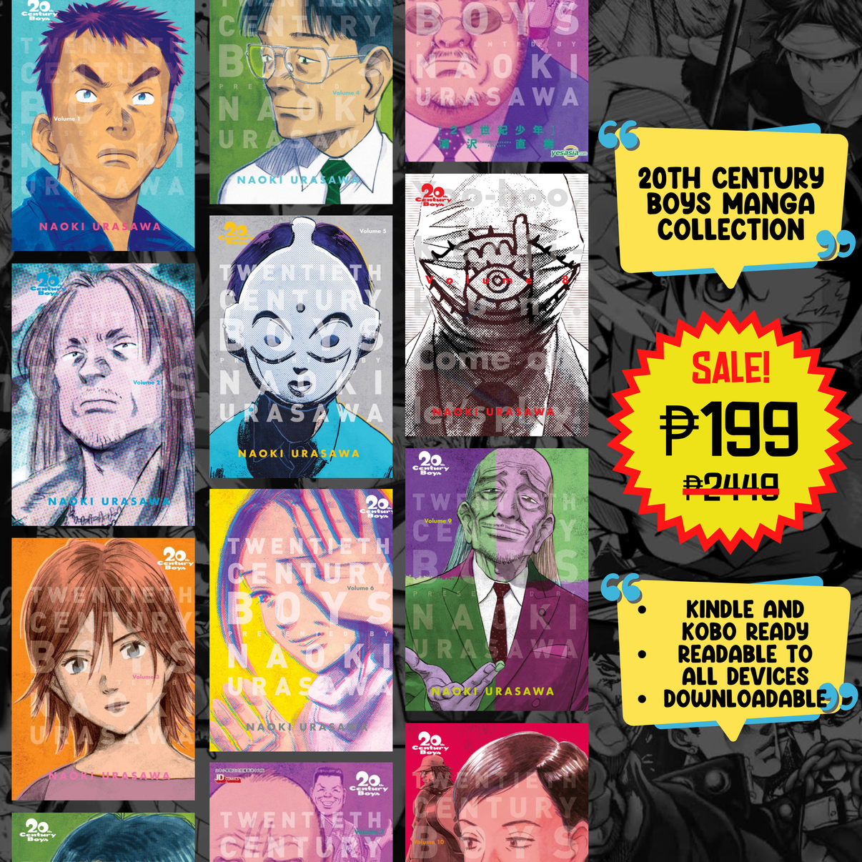 20th Century Boys Manga Collection | Complete Series | Digital Downloa ...