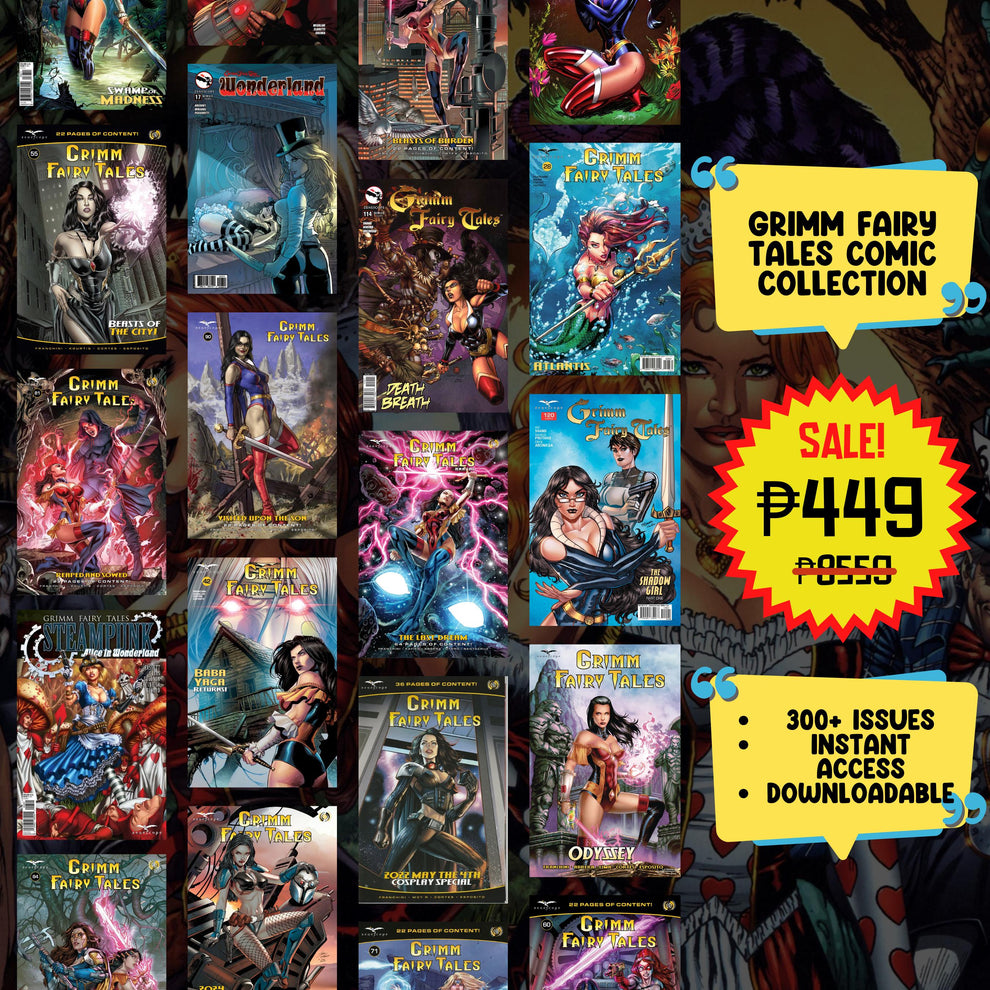 Grimm Fairy Tales Comic Collection | Dark Fantasy & Mythical Legends ...